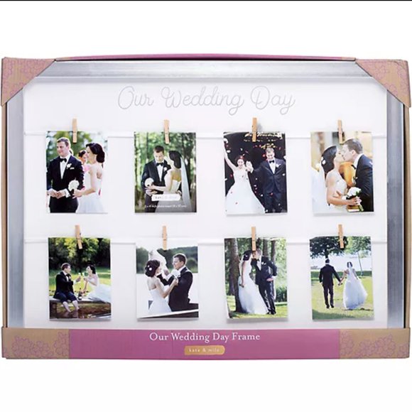 Kate & Milo | Accents | Our Wedding Day Frame Nwt | Poshmark